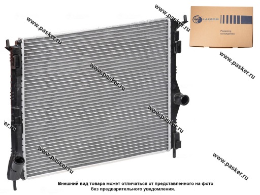 Купить Радиатор LADA Largus 12- Renault Logan 08- 1.4i 1.6i MT LUZAR паяный LRc 0908 43569 по ...
